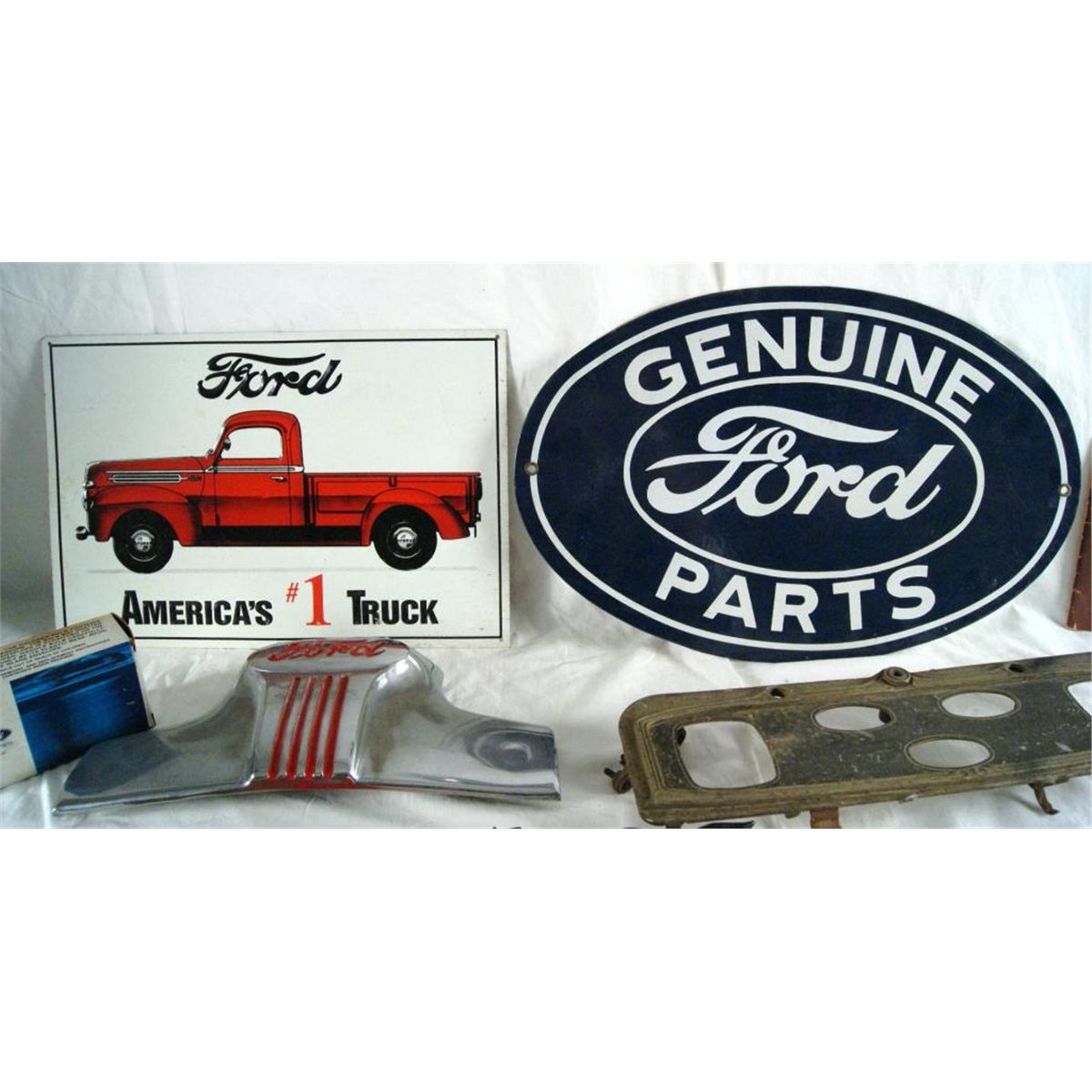 Collection of Ford motor car memorabilia