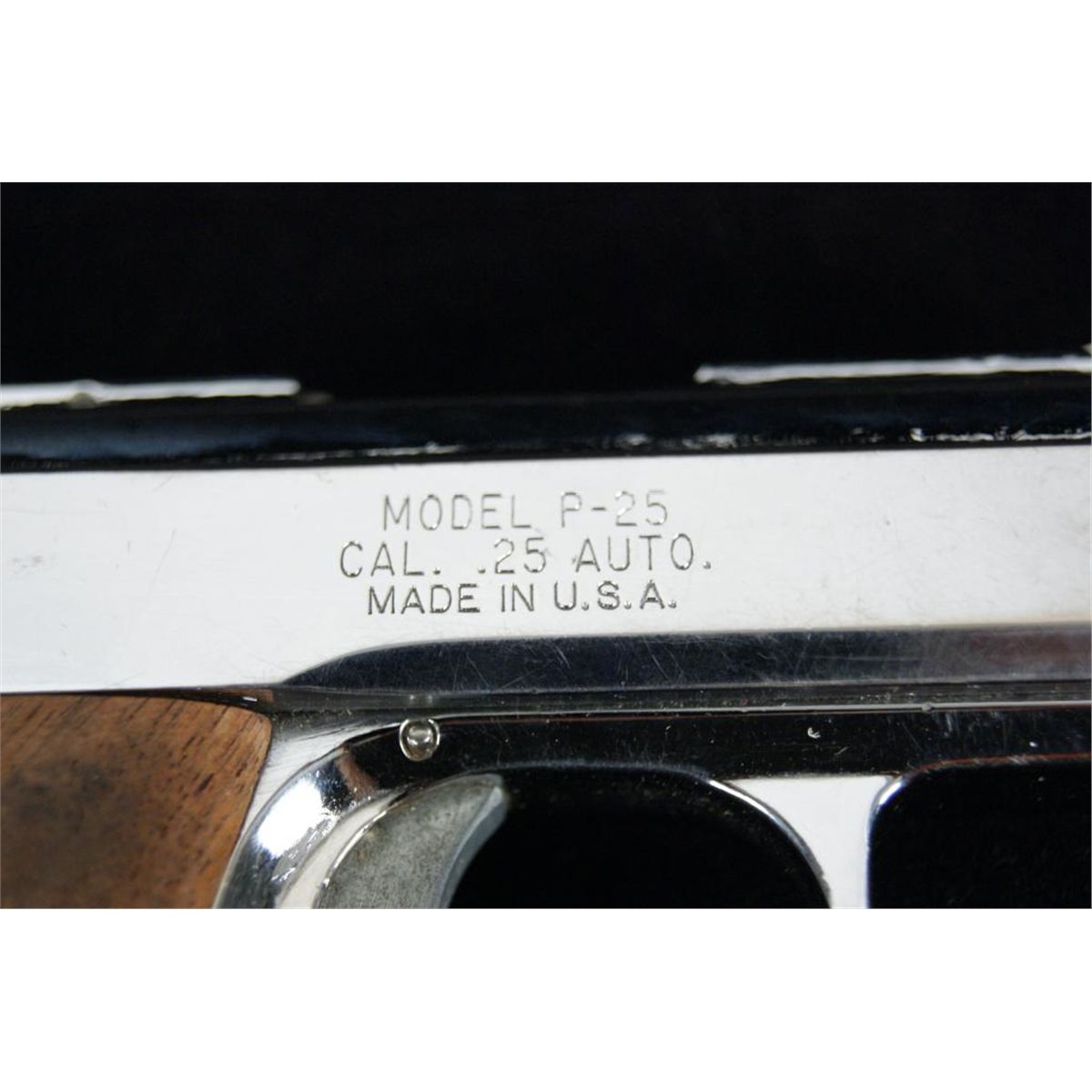 Chrome Raven Arms MP-25 .25 auto w/ clip