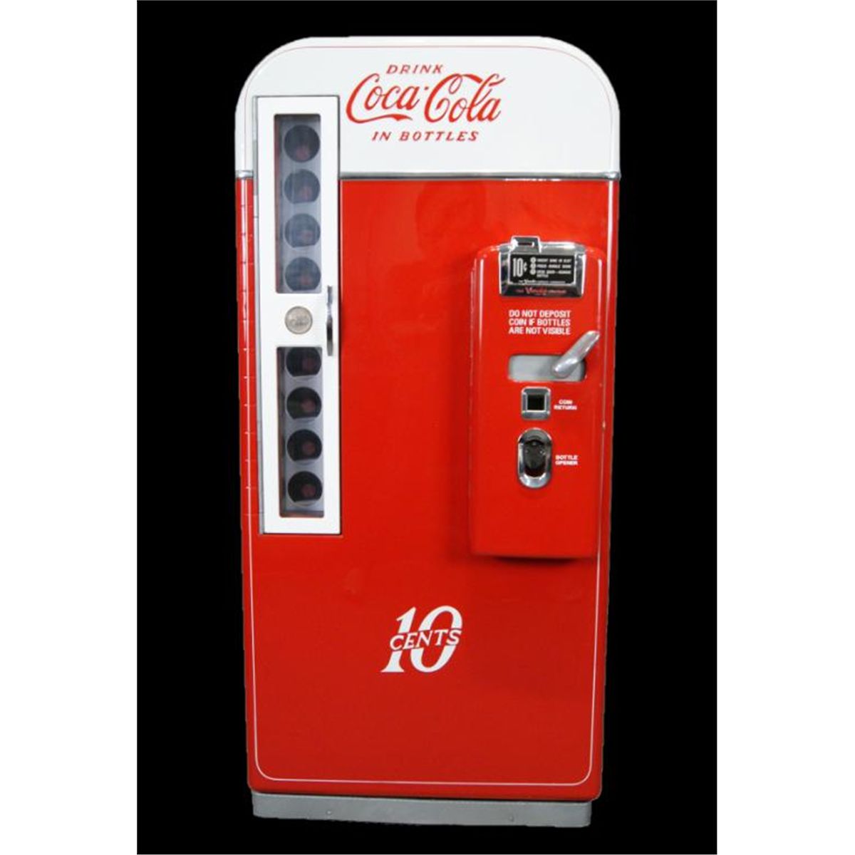 Restored 10c 1957 Model 81 Coca Cola Machine