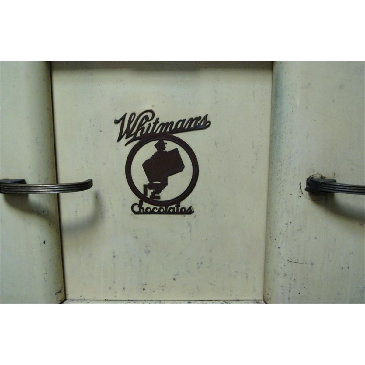 Whitman chocolate & candy vintage display cabinet