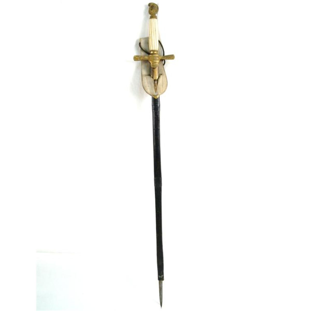 Knights of Columbus Bone or Ivory handle sword