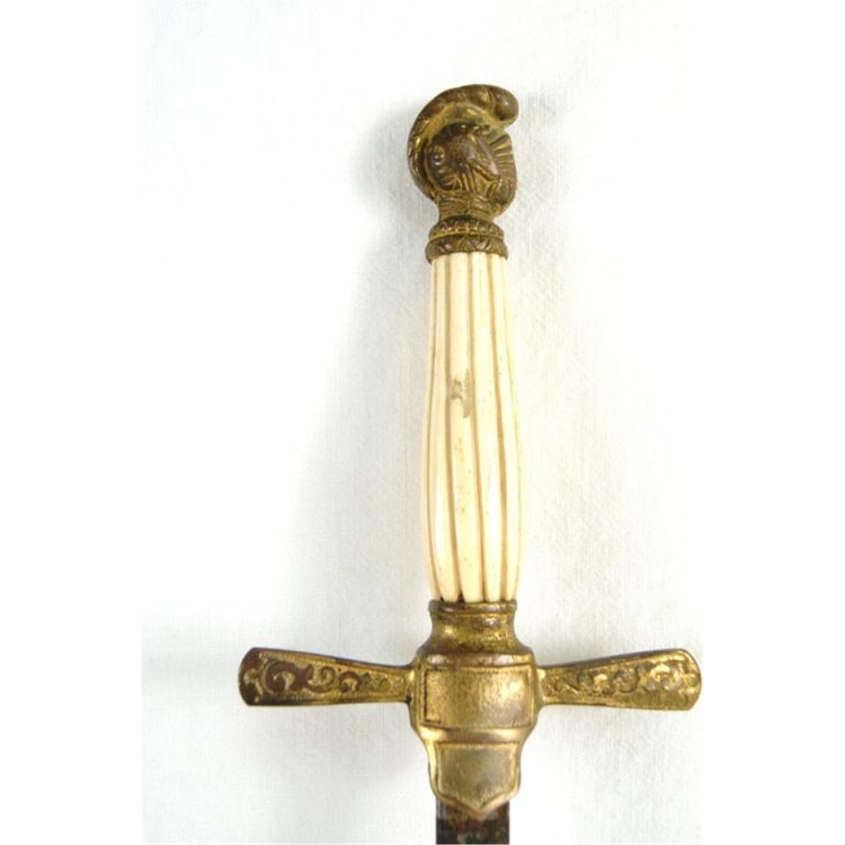 Knights of Columbus Bone or Ivory handle sword
