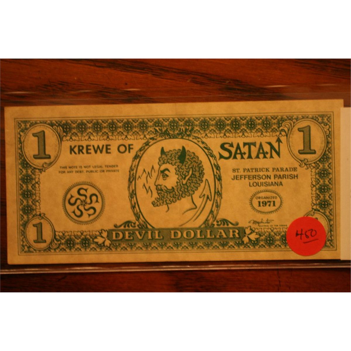 $1 Krewe Of Satan (Devil Dollar)