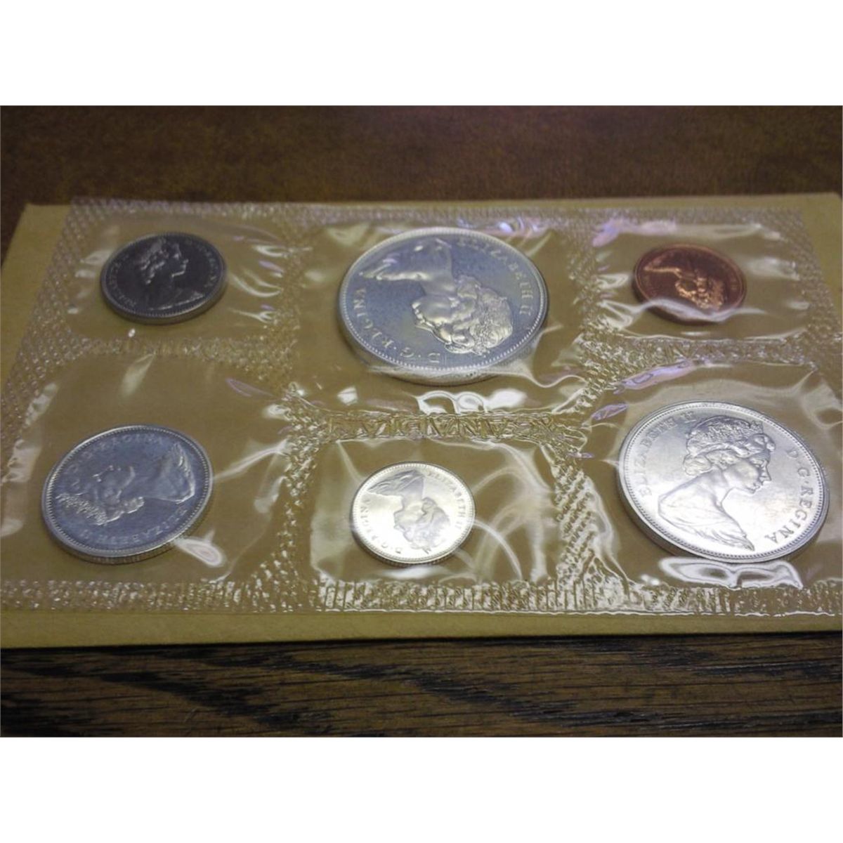 1867-1967 CANADA SILVER PROOF LIKE SET 1867-1967 CANADA SILVER PROOF LIKE SET