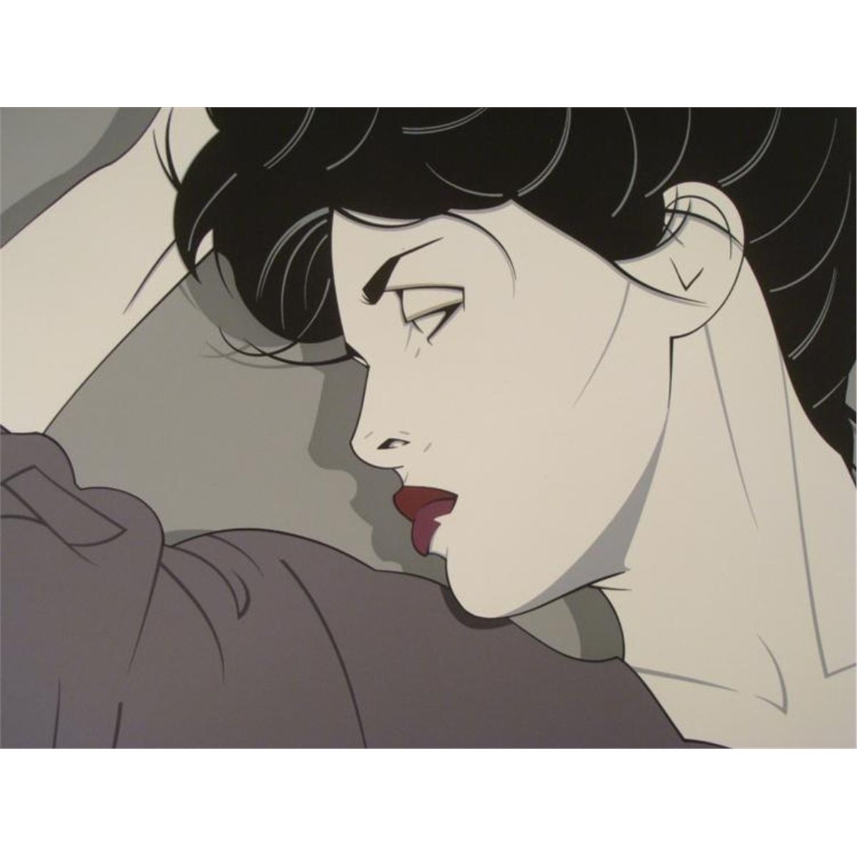 Patrick Nagel Bergen Galleries, New Orleans Art Print
