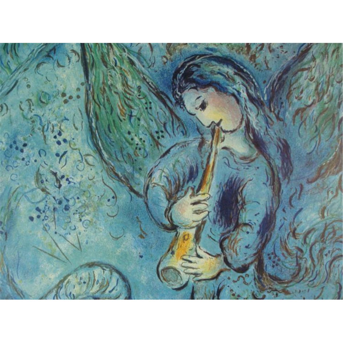Marc Chagall Die Zauberflote The Magic Flute Art Print