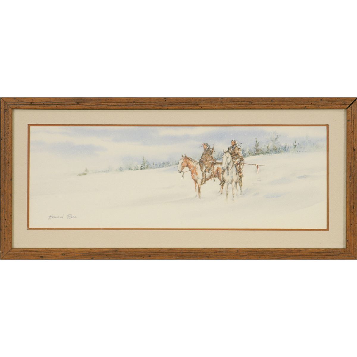 Howard Rees, watercolor