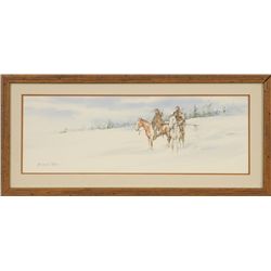 Howard Rees, watercolor