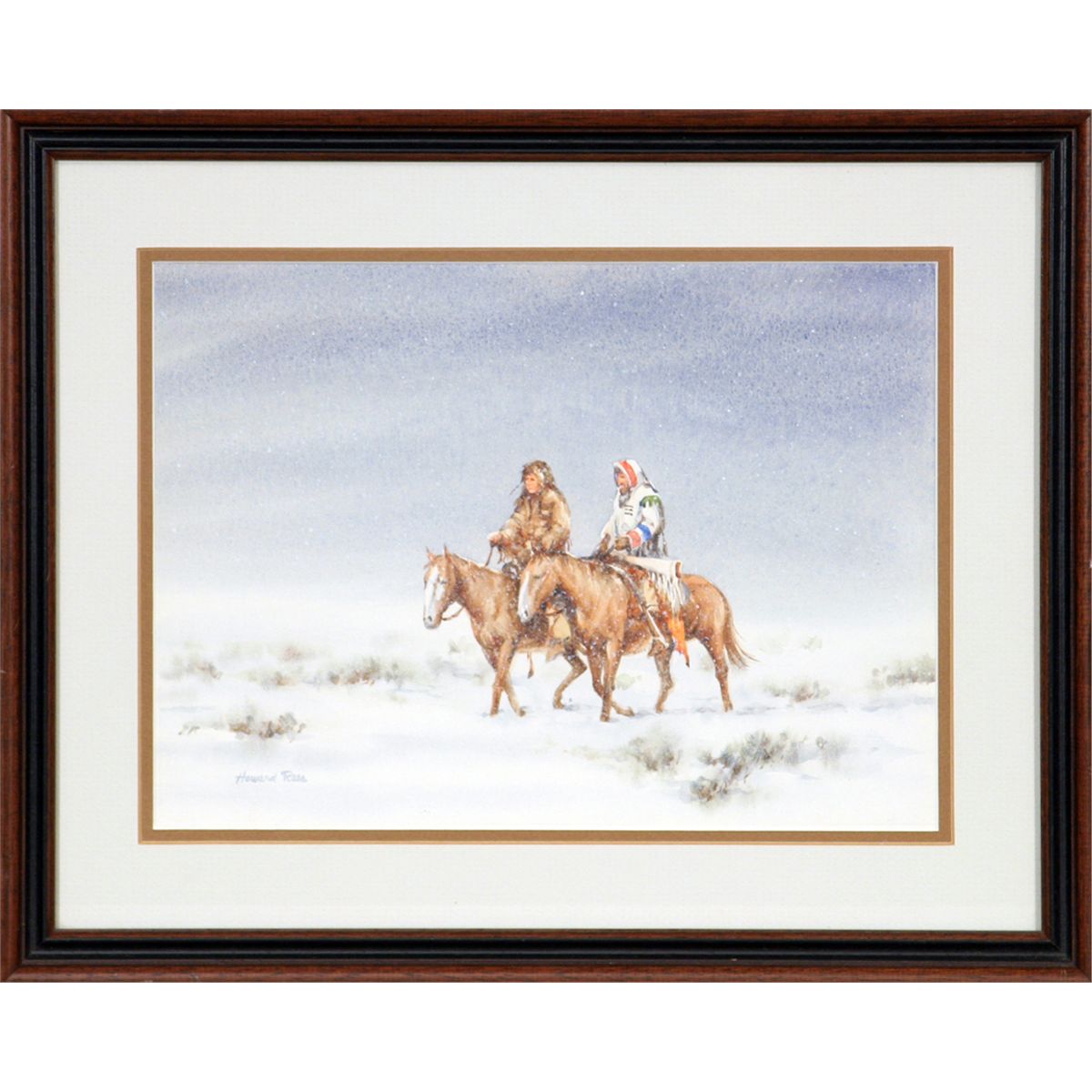 Howard Rees, watercolor