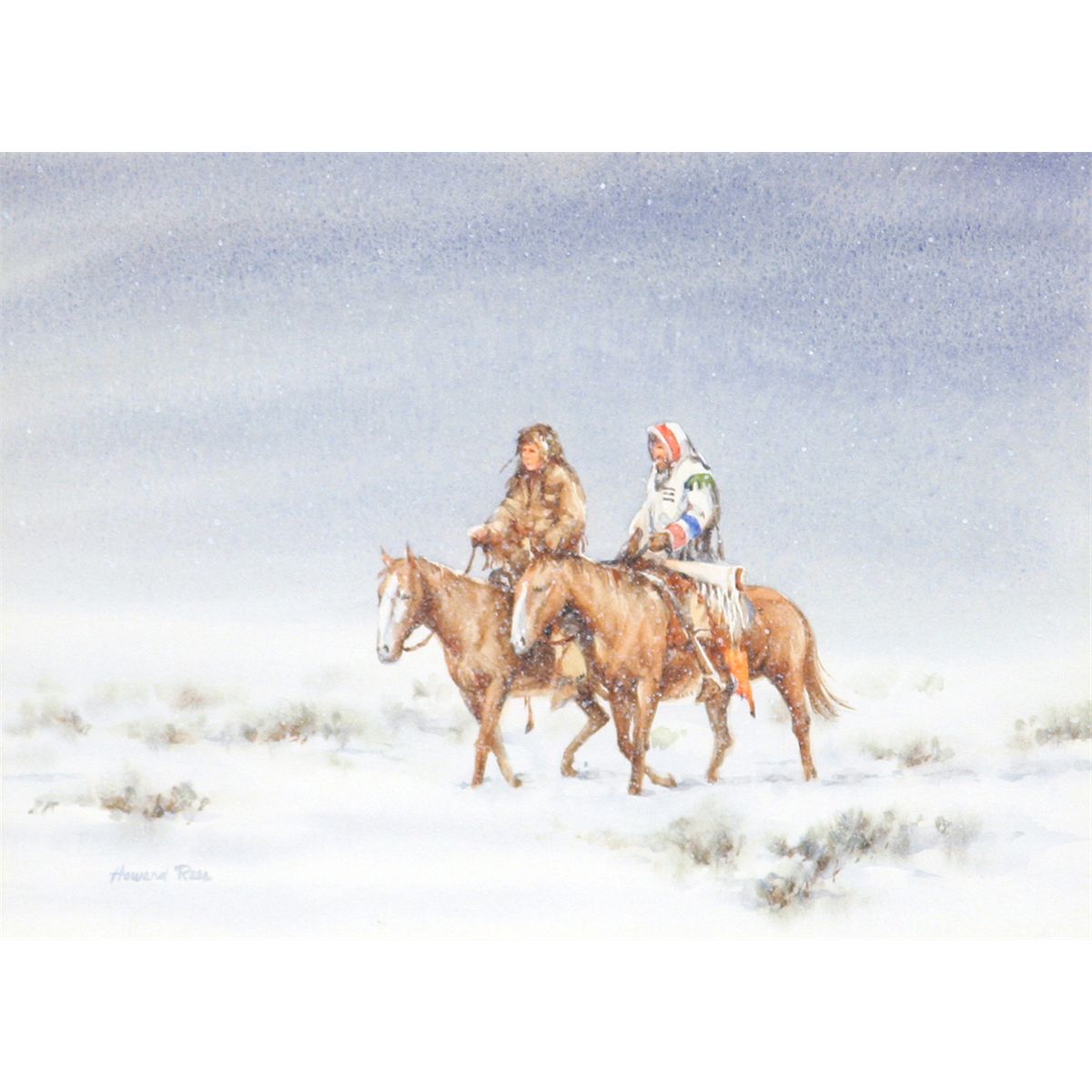 Howard Rees, watercolor