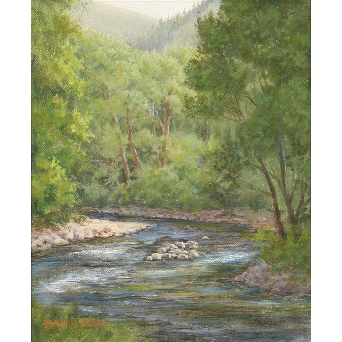 Marcia Ballowe, oil on canvas