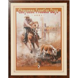 Cheyenne Frontier Days Framed Poster
