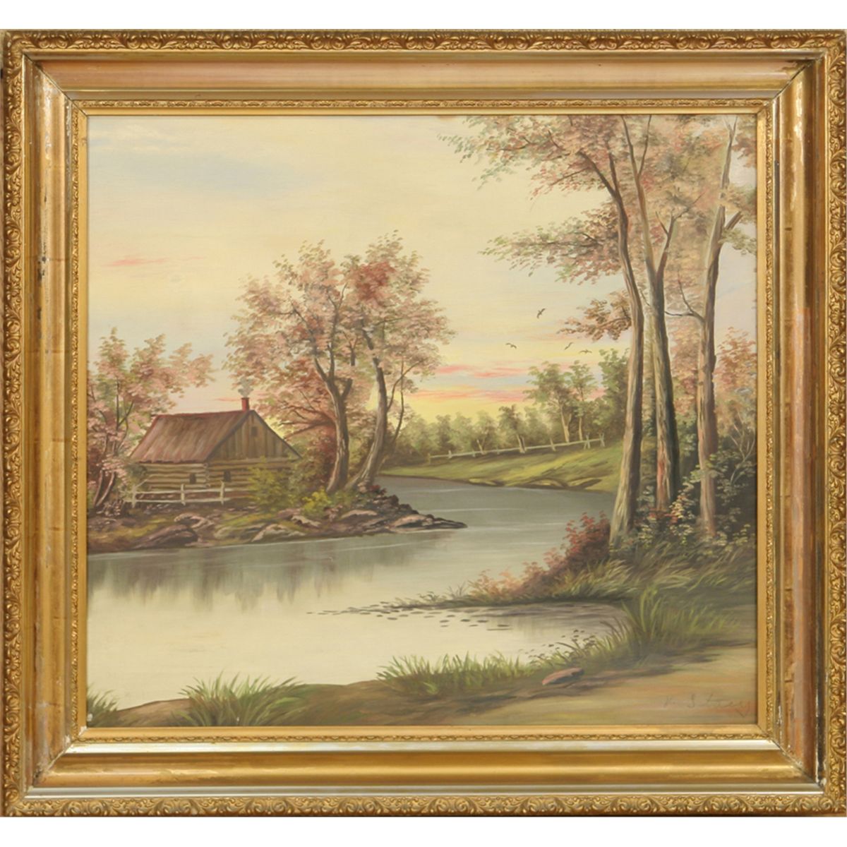 V. Stacy, oil on canvas