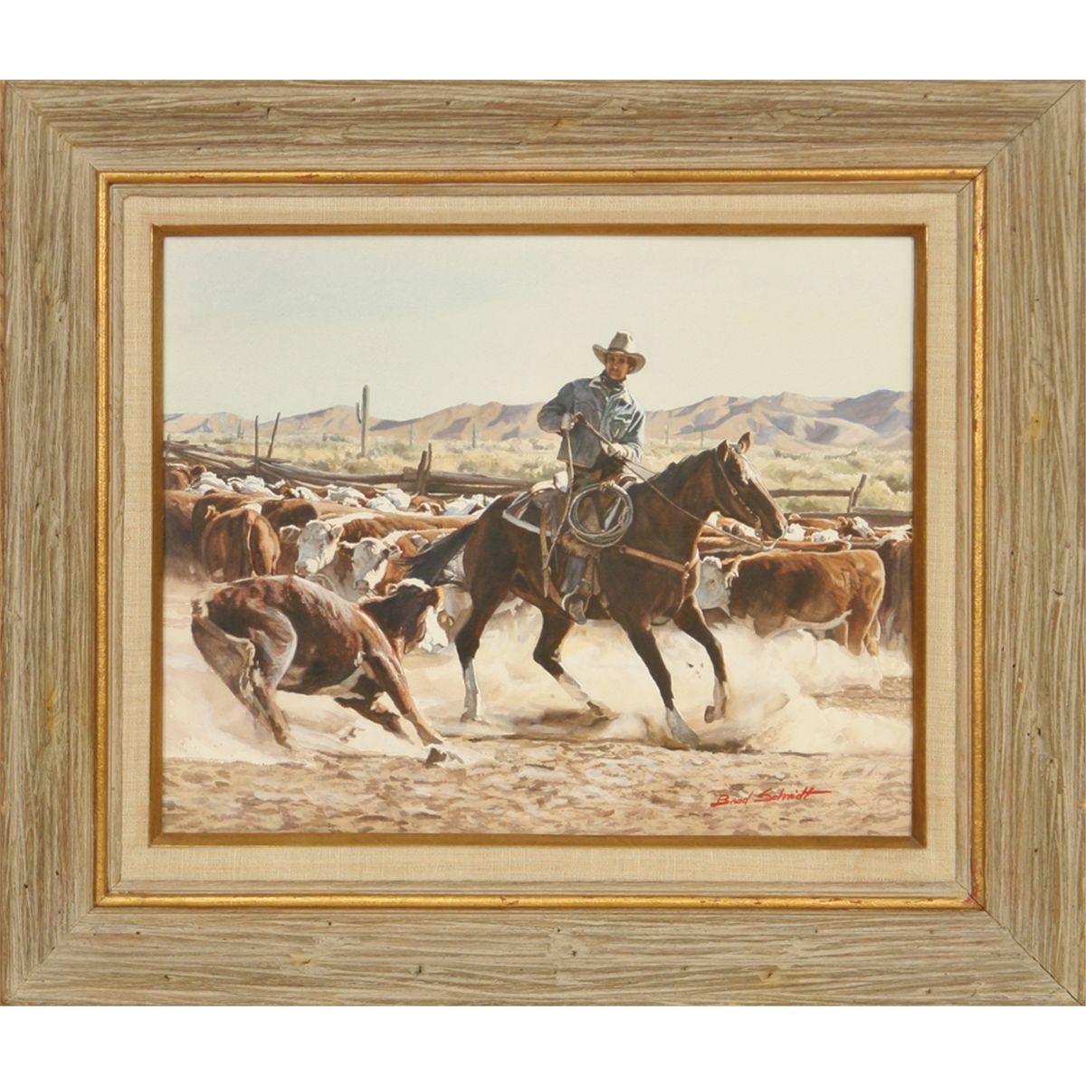 Brad Schmidt, watercolor