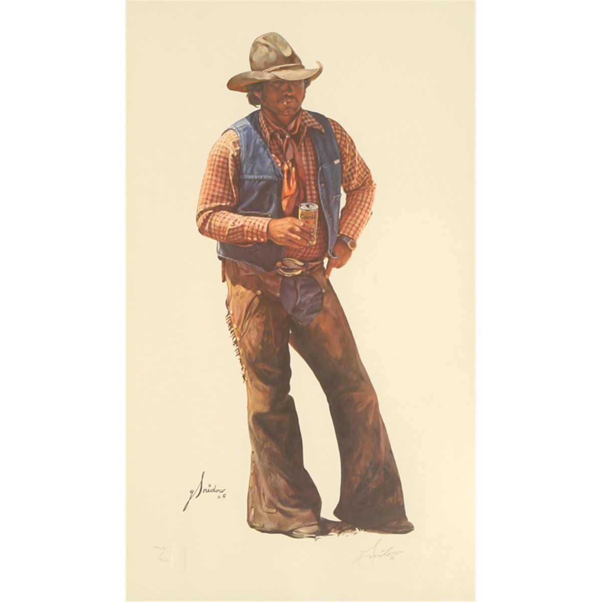 Gordon Snidow, Framed Coors Print