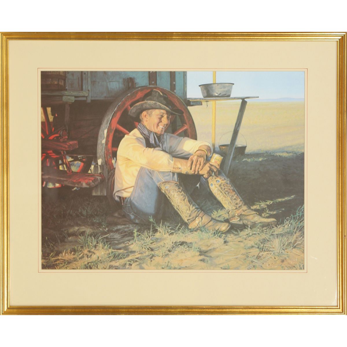 Gordon Snidow, Framed Coors Print
