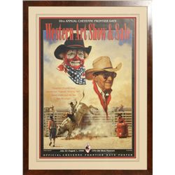 Cheyenne Frontier Days Framed Poster