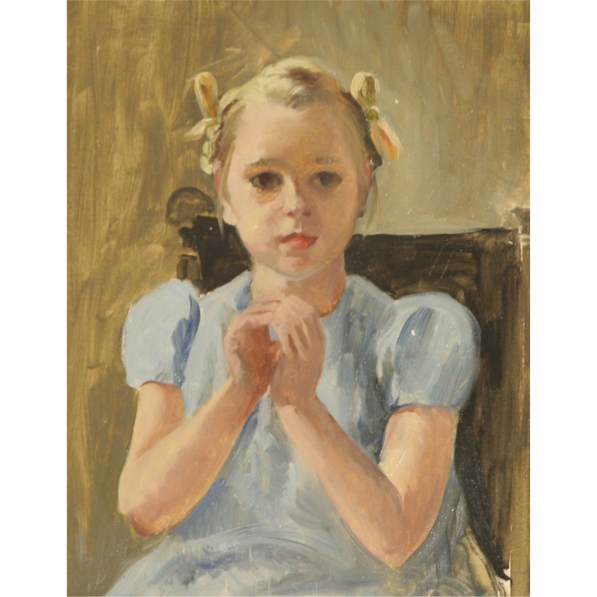 Ruth Harris Bohan, oil on board