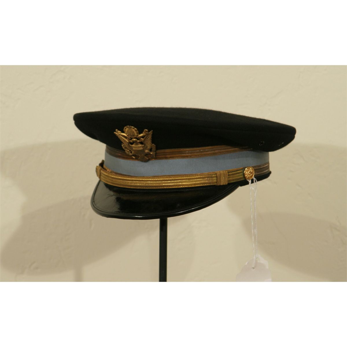 US Army Infantry Officer's dress blue visor hat