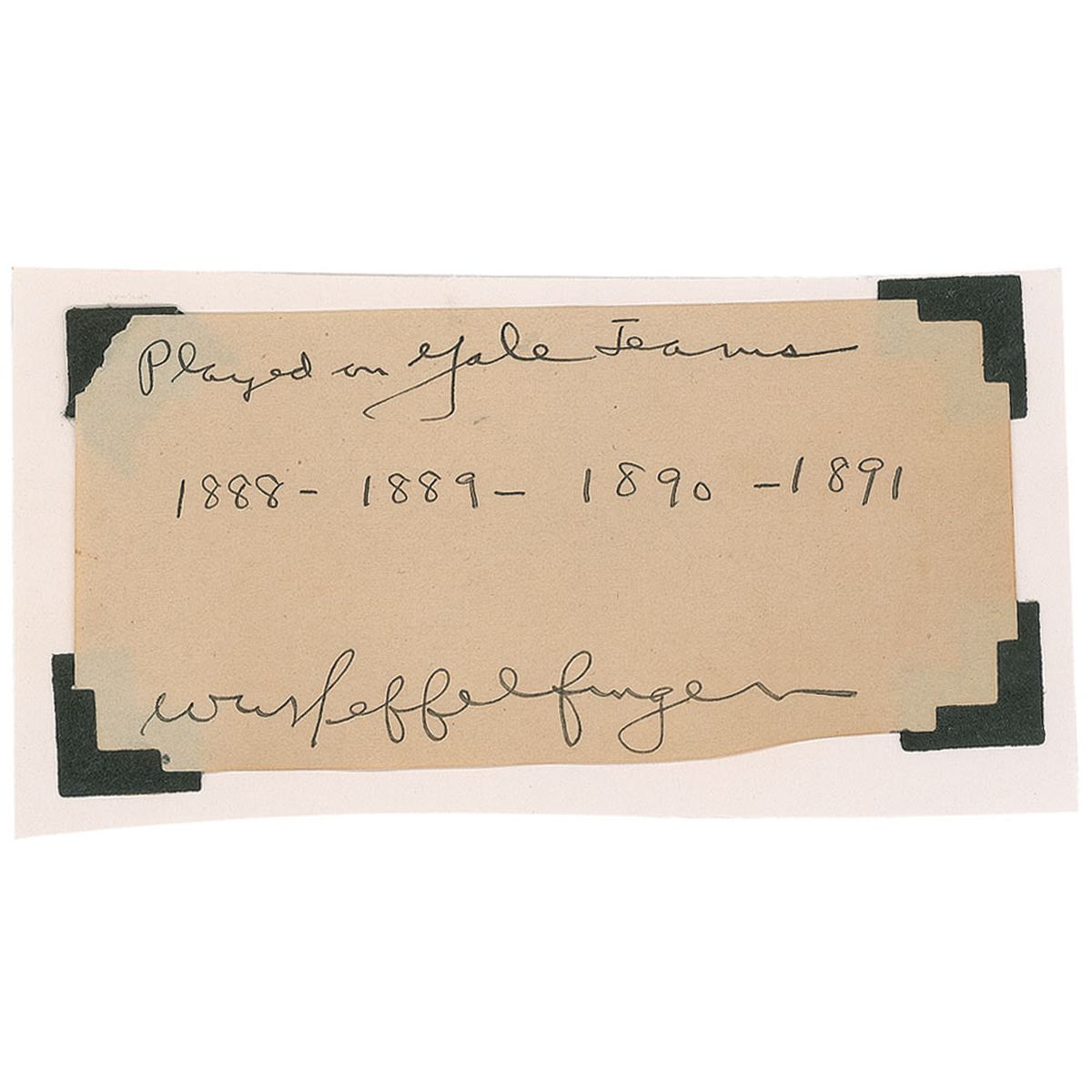 William ‘Pudge’ Heffelfinger