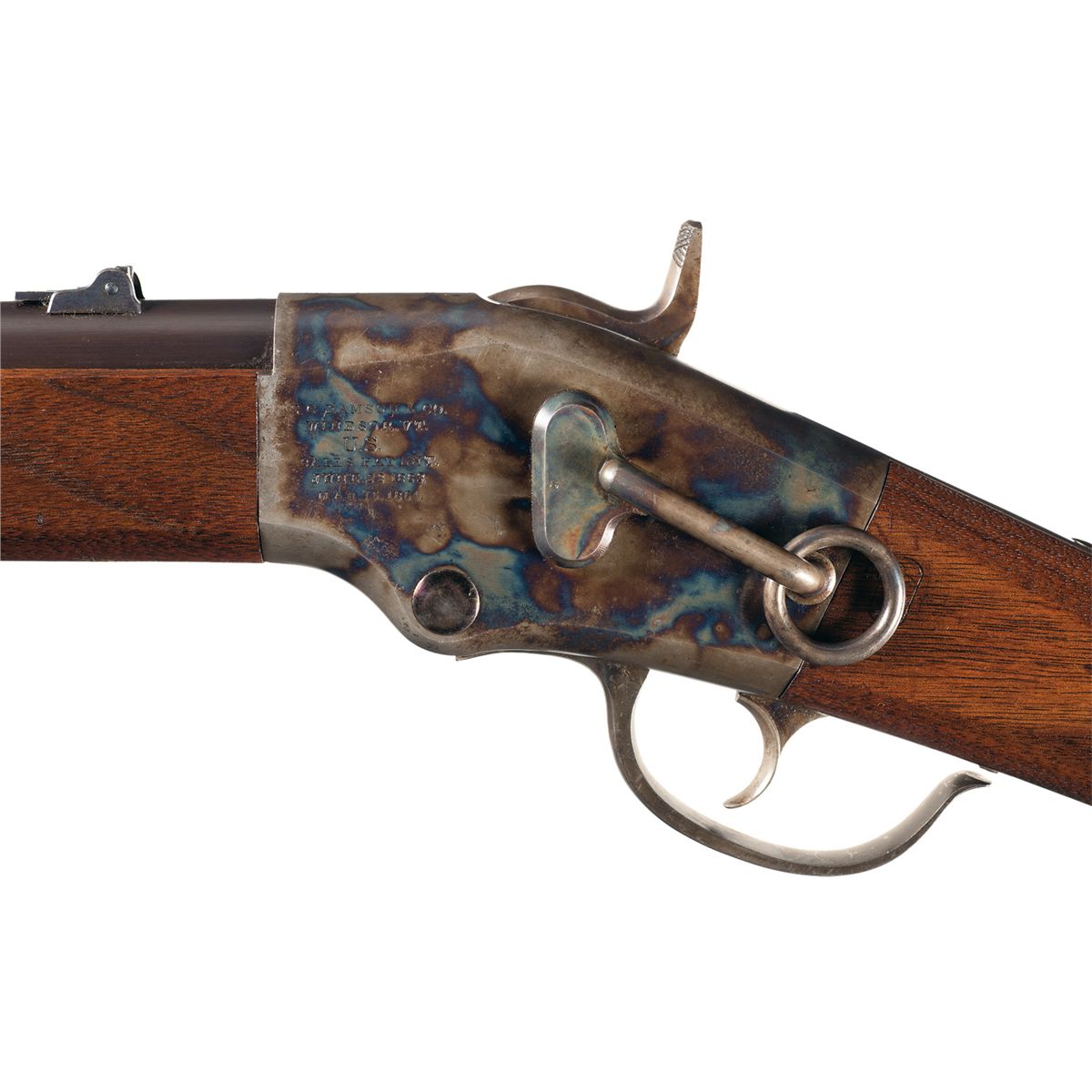 Spectacular U.S. E.G. Lamson Ball Patent Civil War Repeating Carbine