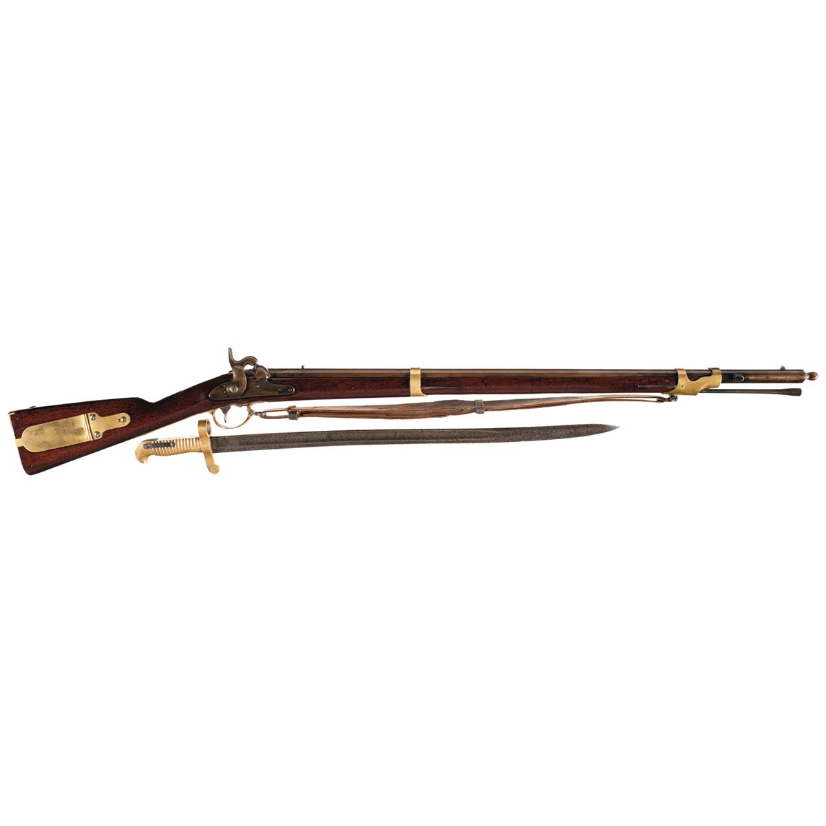 U.S. Remington Model 1841 Mississippi Percussion Rifle with Sling and ...