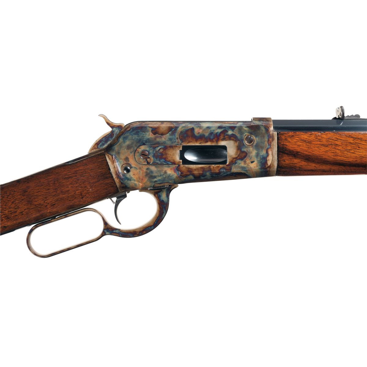 Early Production Winchester Model 1886 Deluxe Lever Action Rifle