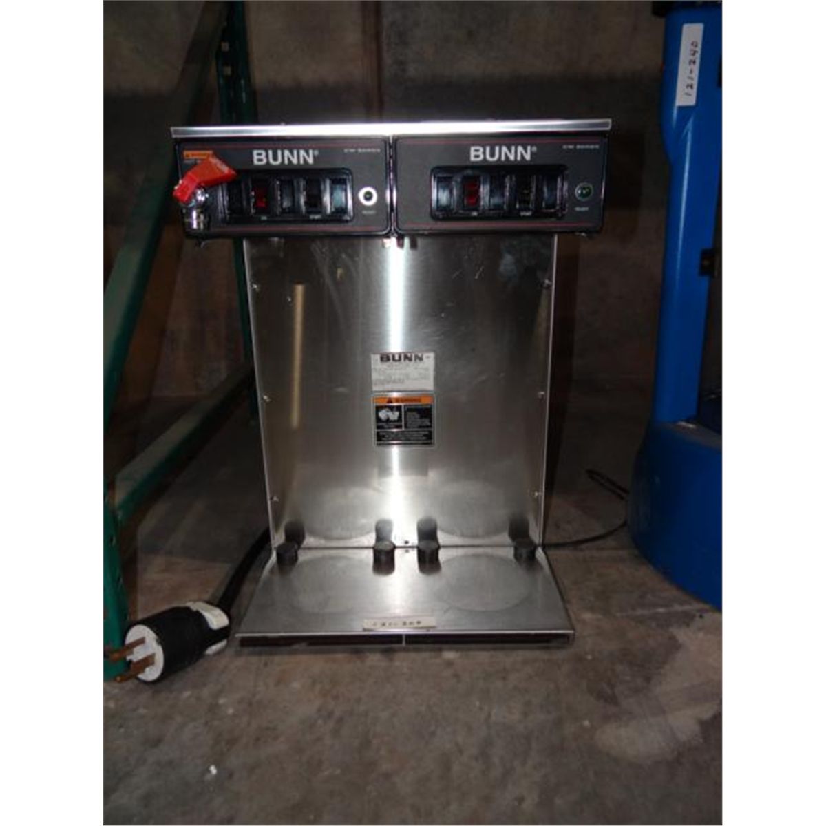 BUNN MOD: CWTF TWIN COFFEE MAKER