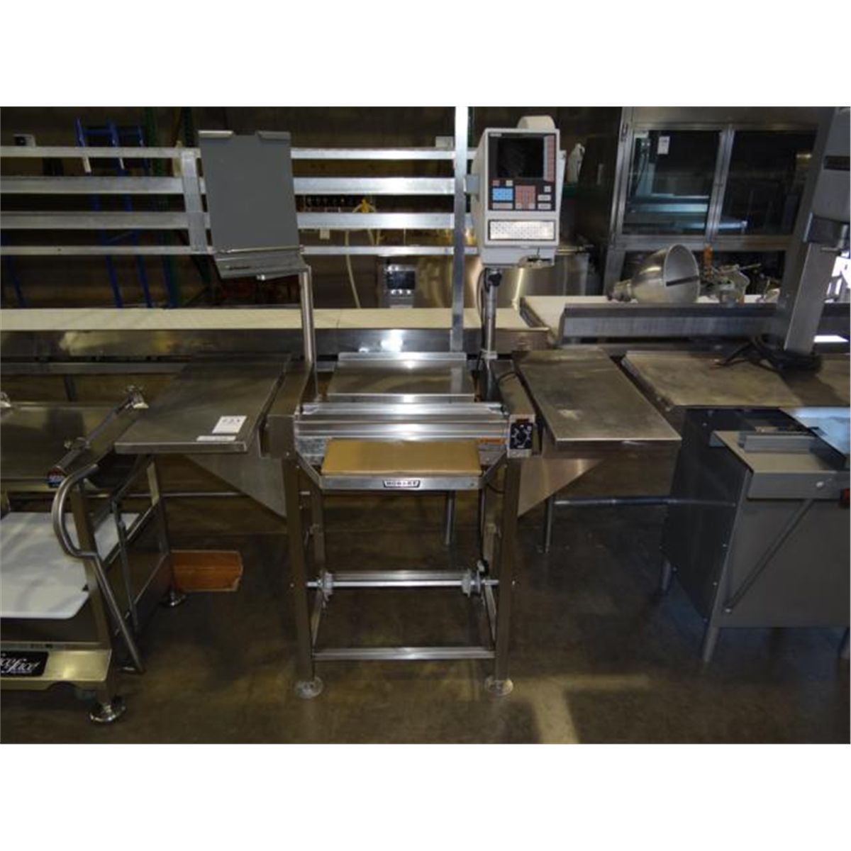 HOBART MOD: HWS MEAT WRAPPER W/ ULTIMA SCALE SYSTEM