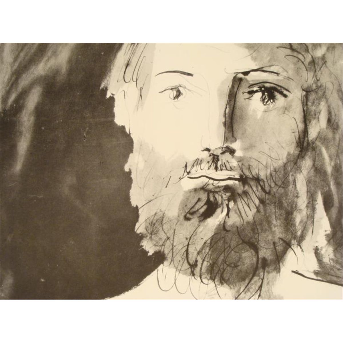 Pablo Picasso : Man with Goat Art Print