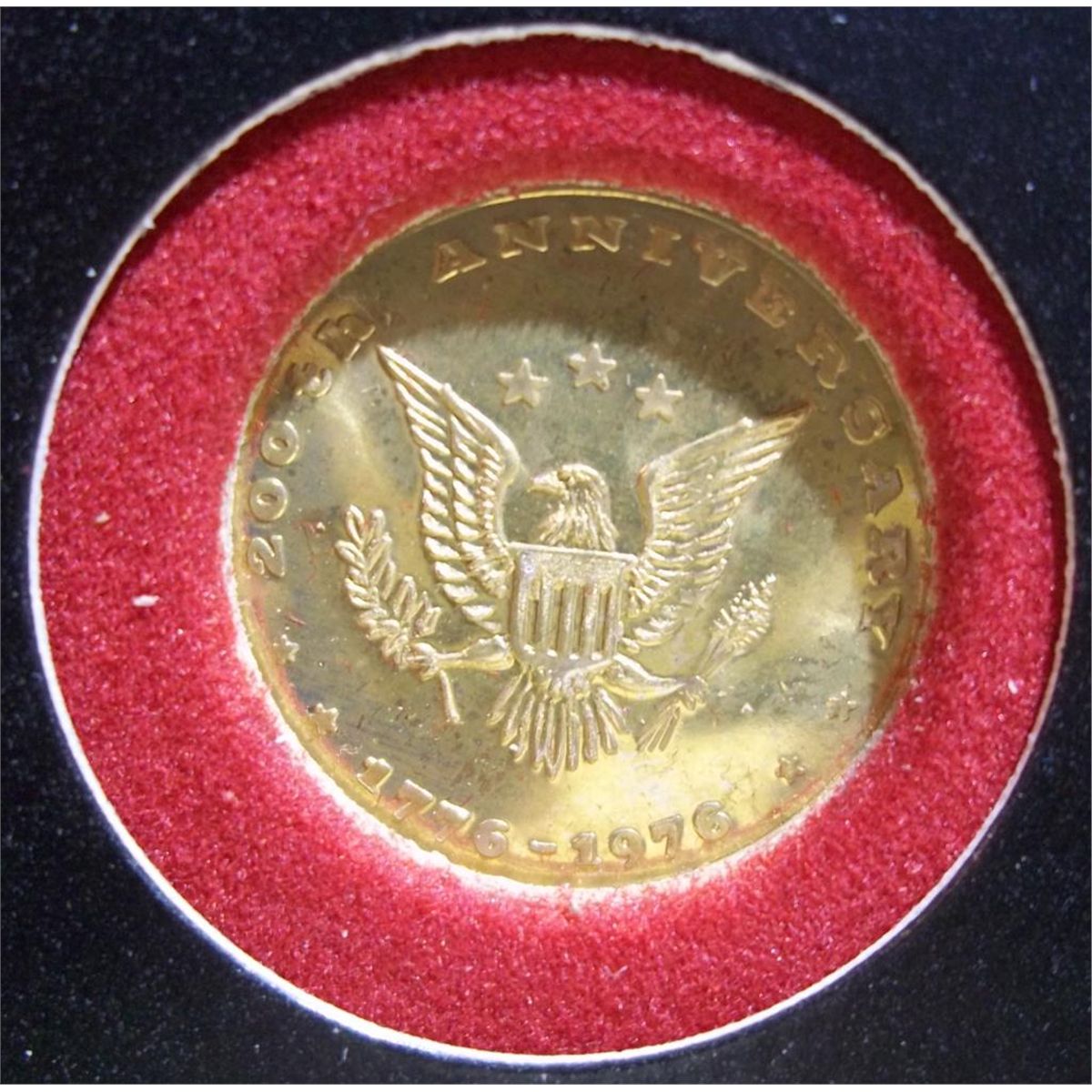 USA Bicentennial 10k Gold Commemorative Medal