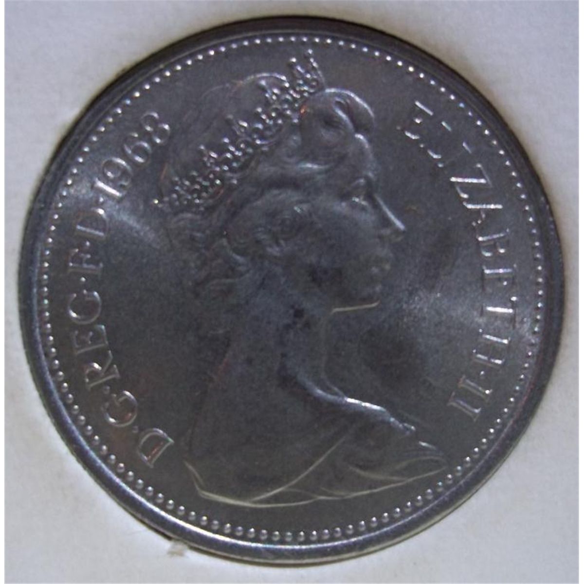 1968 Britain' First Decimal Coins in Display Card