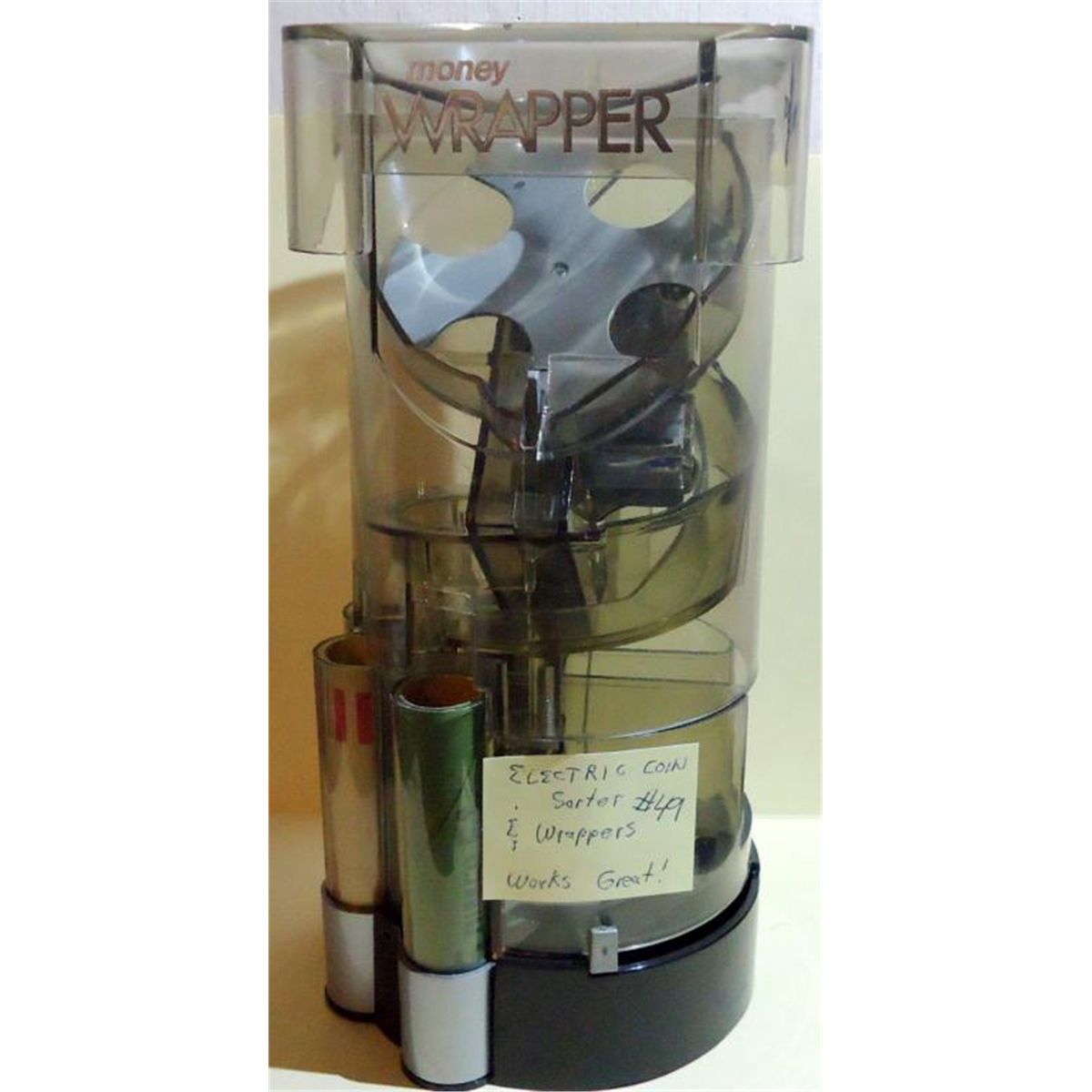 Electric Coin Sorter & Wrappers! Works Great!!