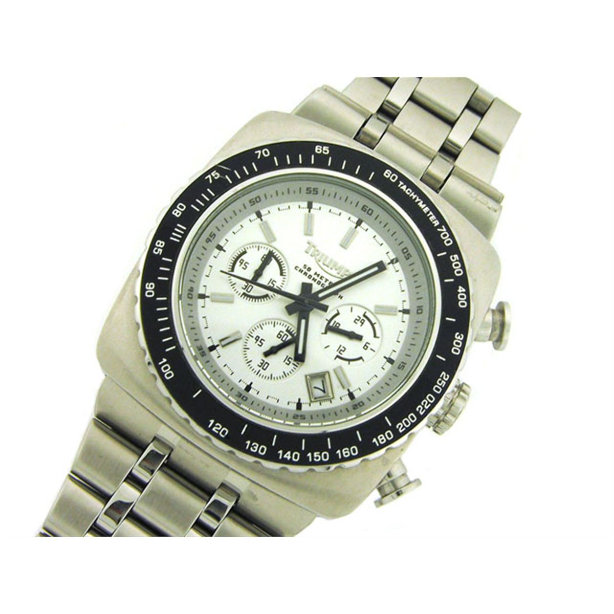 Triumph Motorcycles Men's 3020-44 Chronograph Stainless Steel Watch