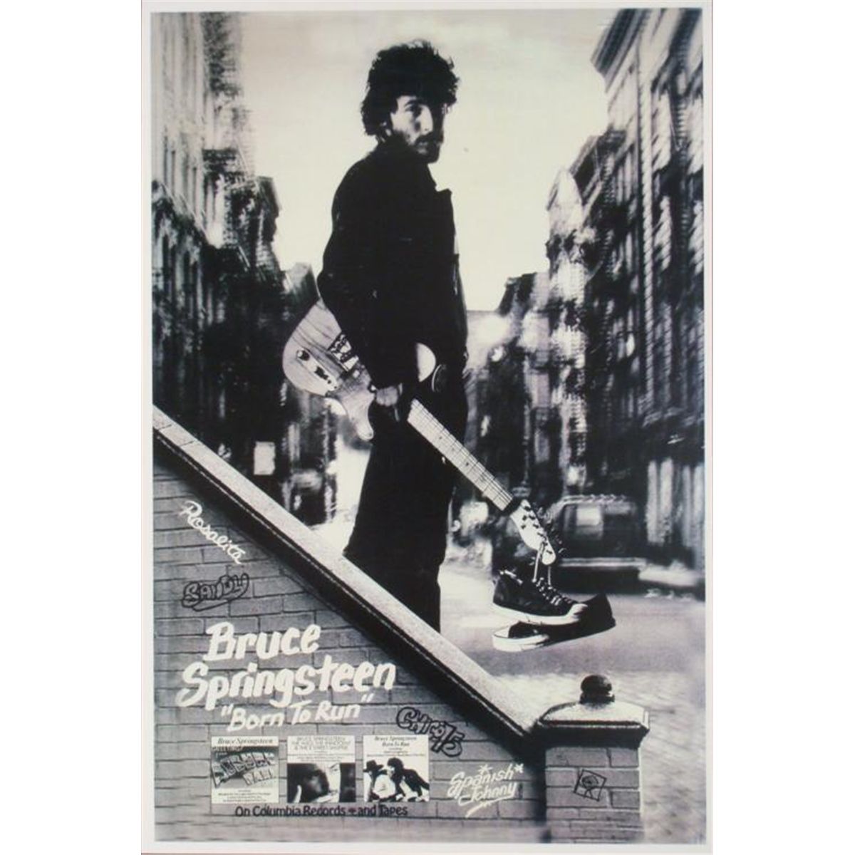 5 Bruce Springsteen 12x18 Rock Concert & Album Posters