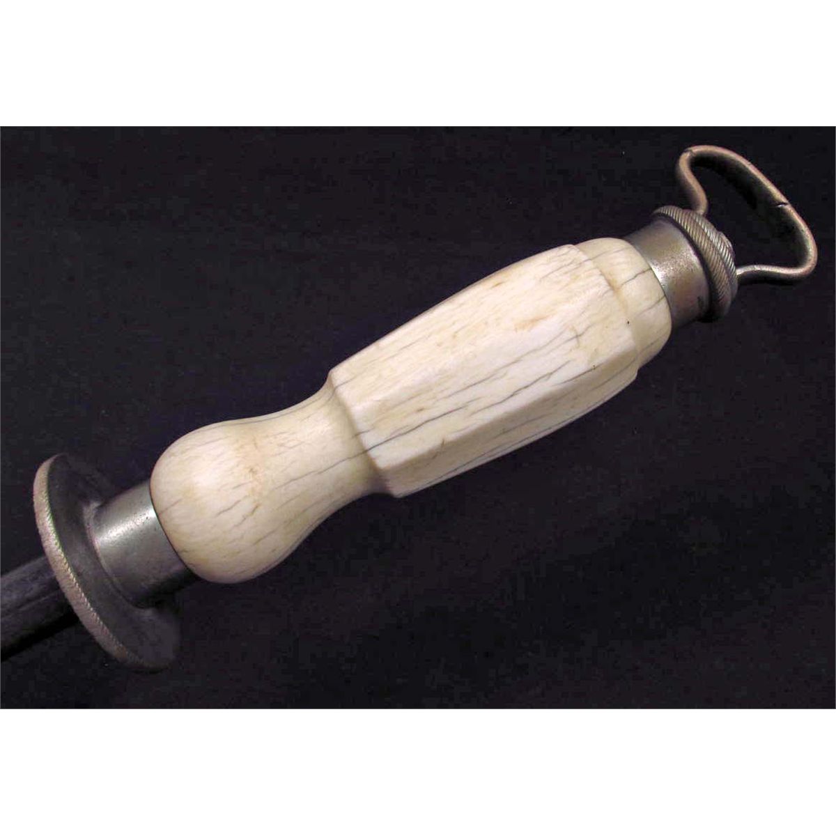 OLD WEST WILL & FINCK SF CAL IVORY HANDLED KNIFE SHARPENER