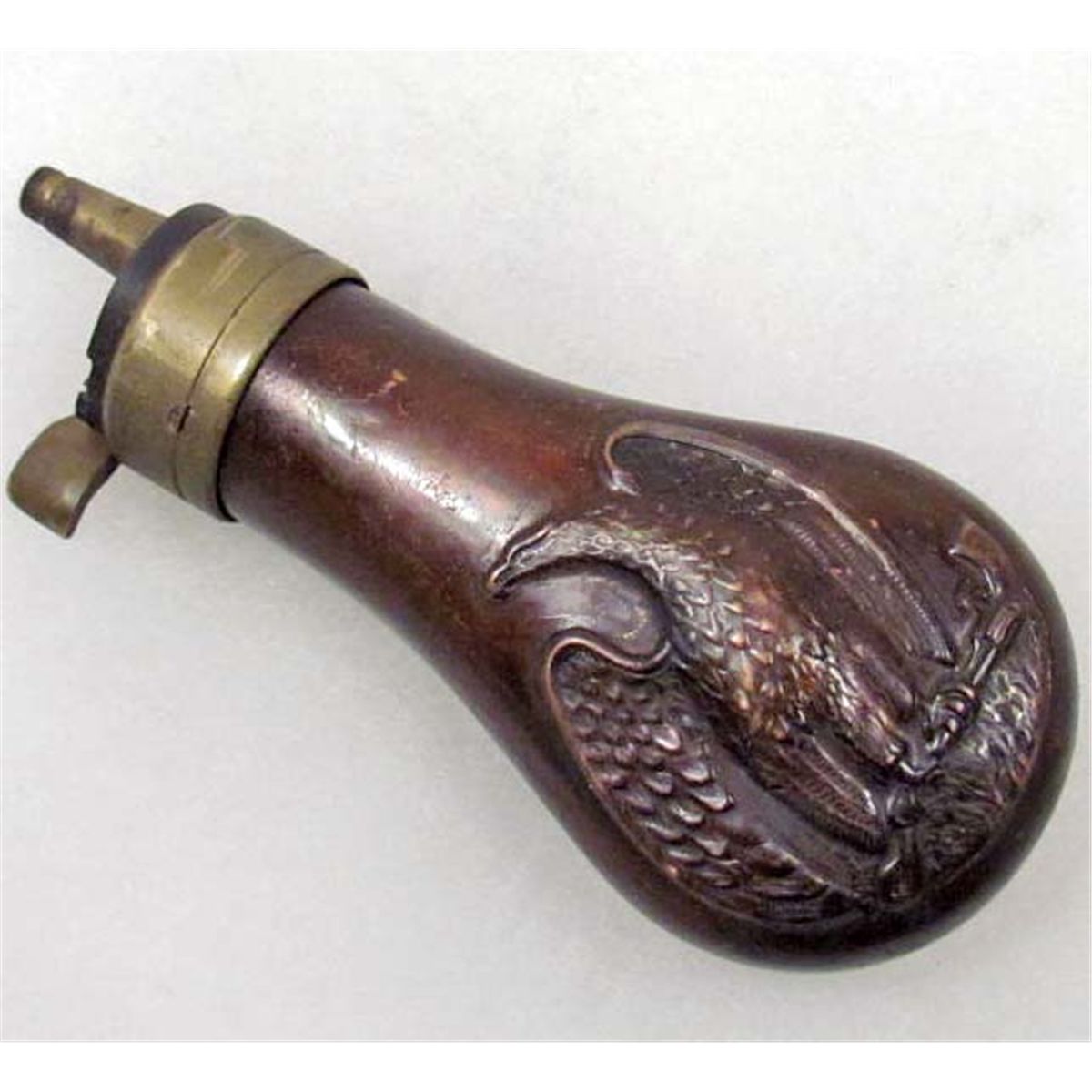 OLD WEST 1849 COLT POCKET MODEL PISTOL COWBOY ERA GUNPOWDER FLASK