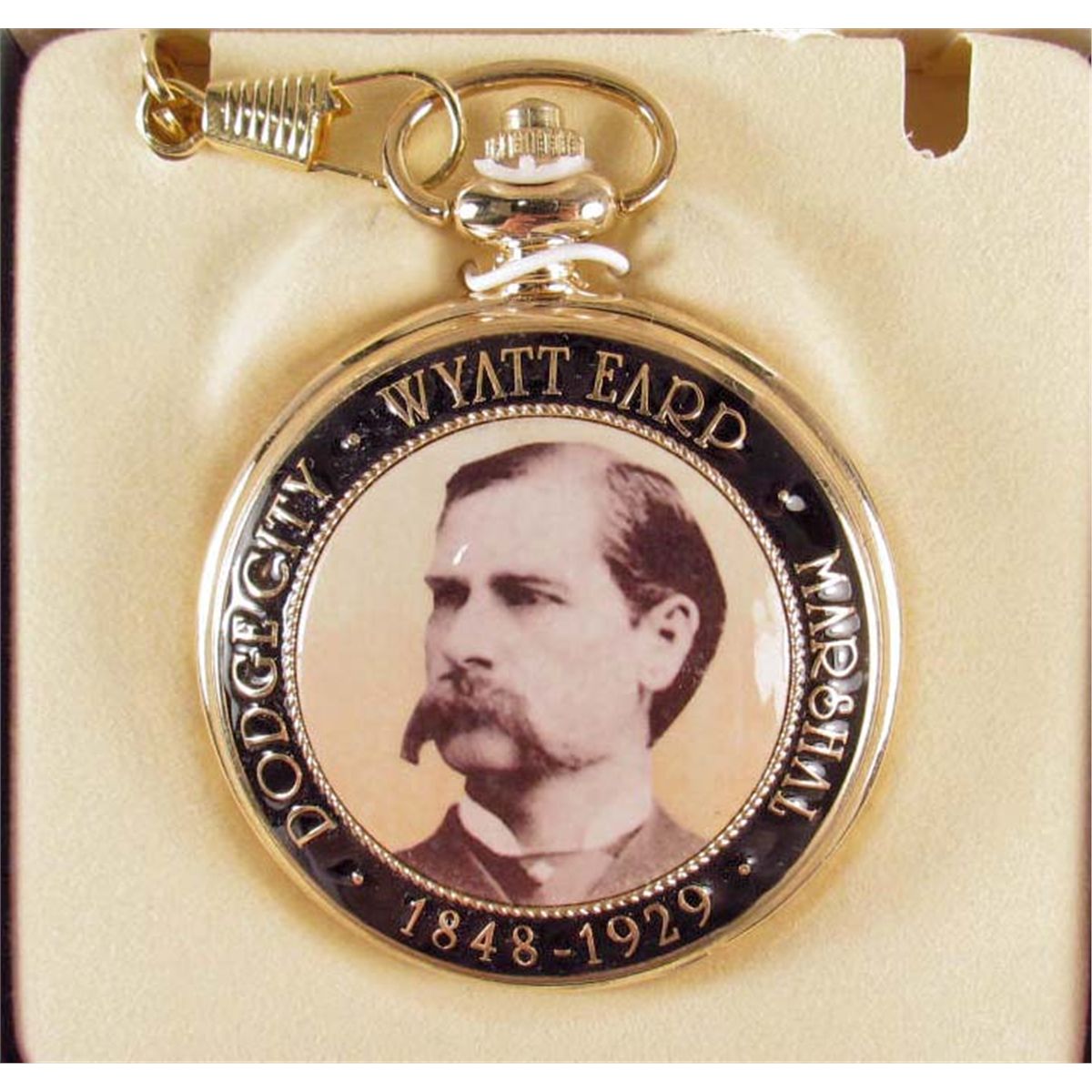 WYATT EARP WESTERN POCKET WATCH