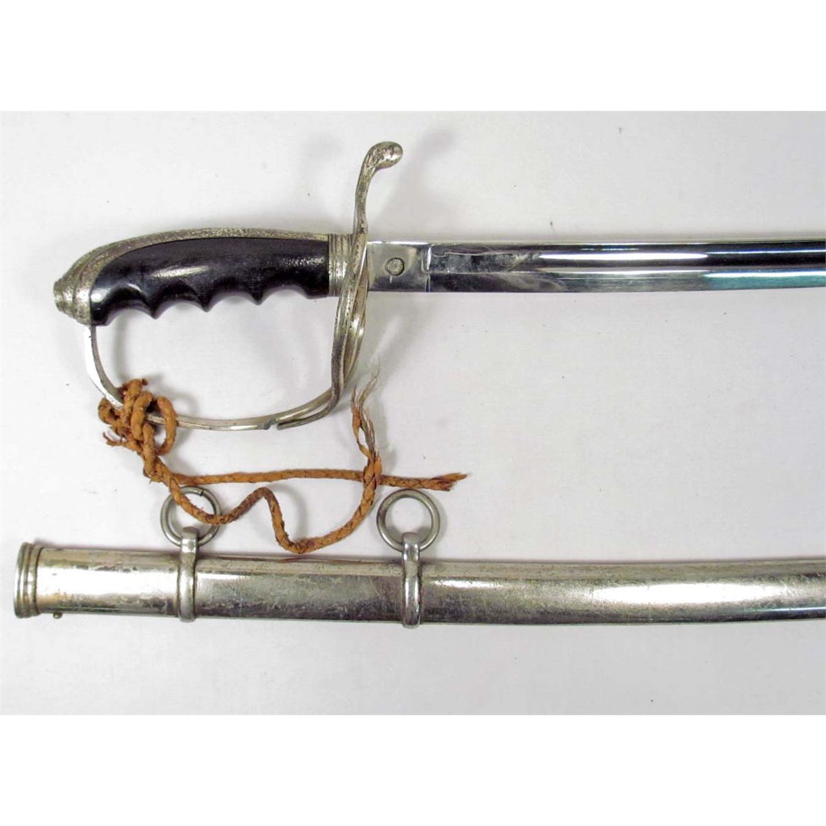 US WW2 ARMY 1902 PATTERN OFFICERS SWORD W/ SCABBARD