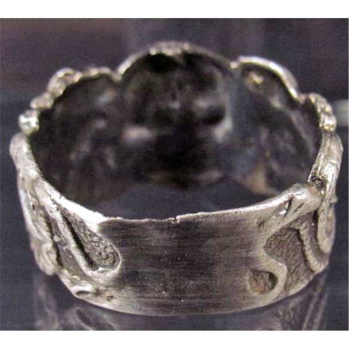 STERLING SILVER GERMAN NAZI ANTI PARTISAN WARFARE RING