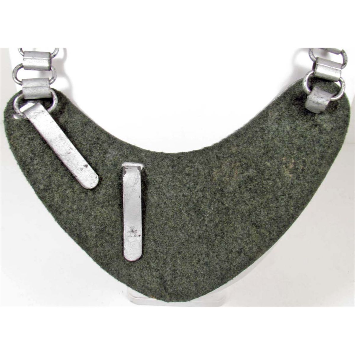 GERMAN NAZI POLICE GORGET W/ NECK CHAIN