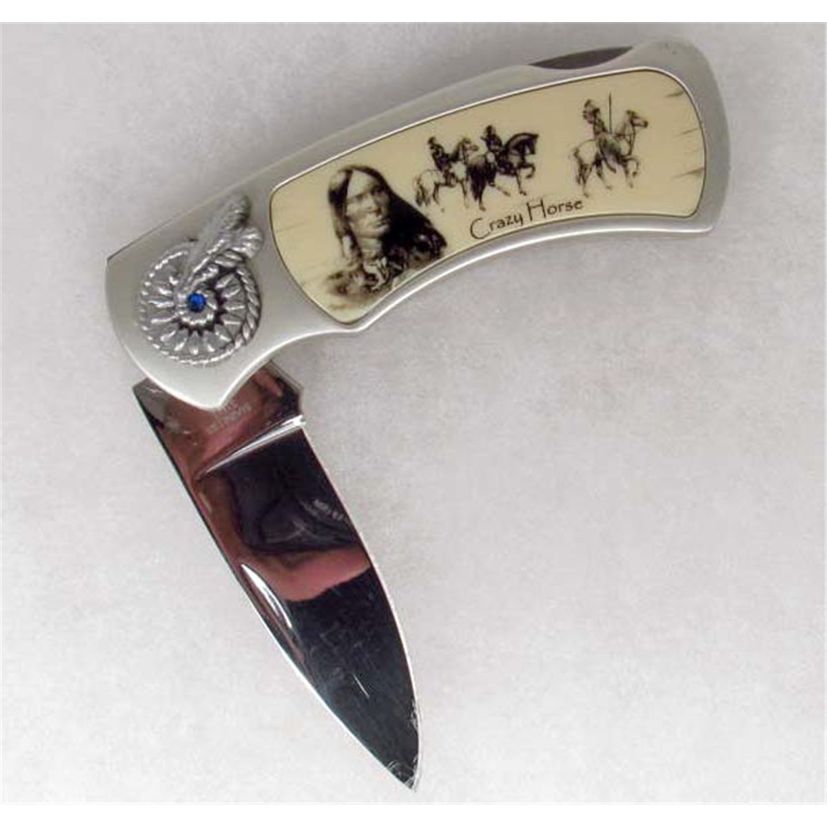 FOUNDING FATHERS 4 INDIAN CHIEFS KNIFE SET