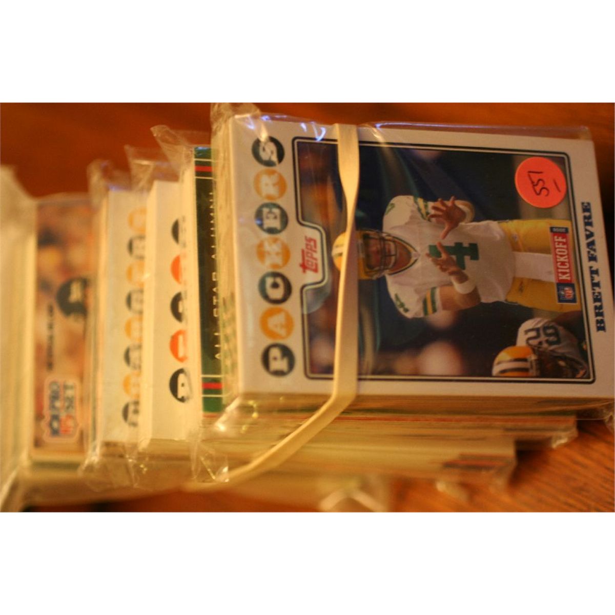 approx 100 football cards