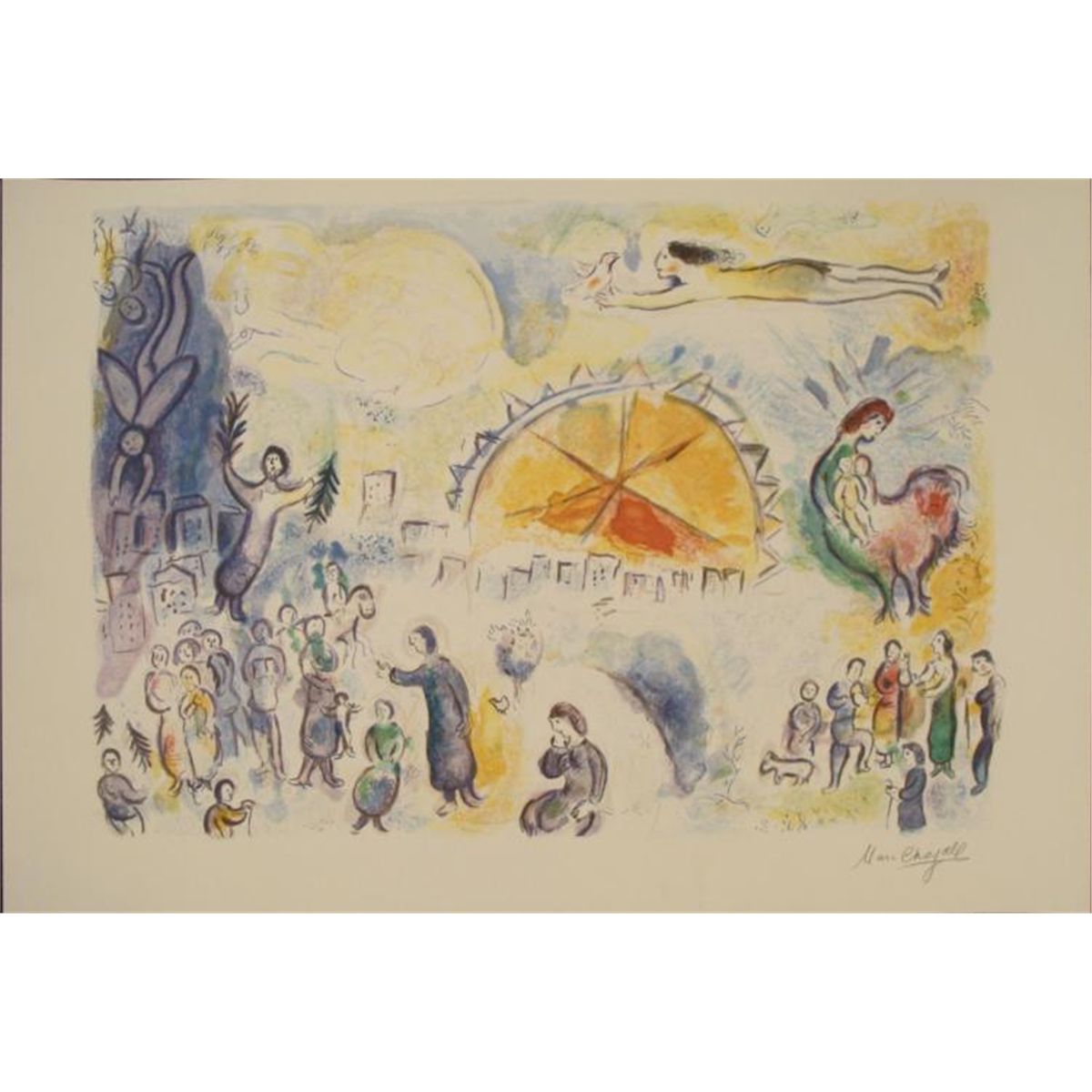 Marc Chagall: Four Seasons Art Print Ed. 2000