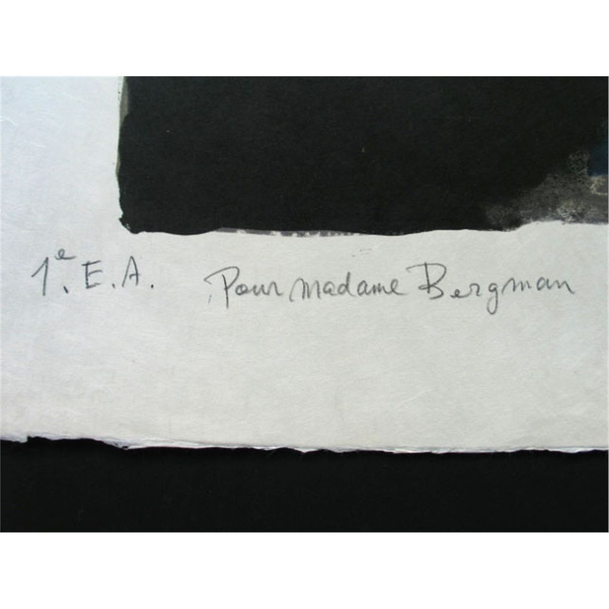 JUN DOBASHI Signed Lithograph Japanese Art 1962