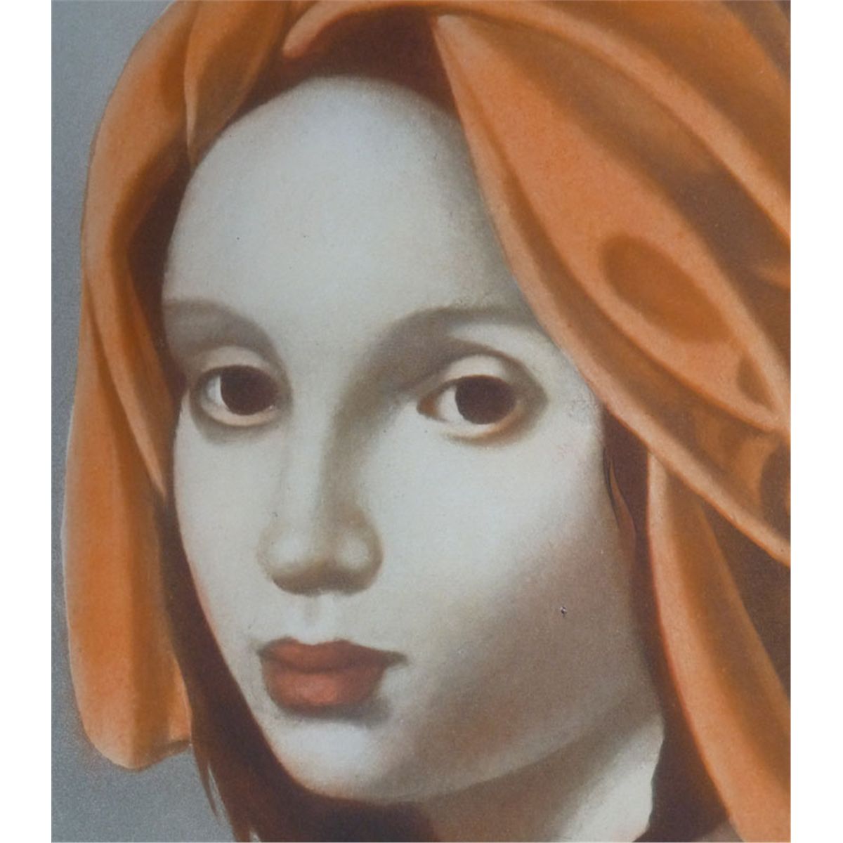 TAMARA DE LEMPICKA H.Signed Aquatint Art Deco Russian