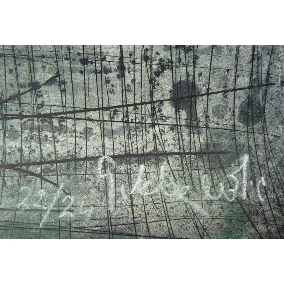 JACOB GILDOR Signed Etching and Aquatint Israeli Art 2010