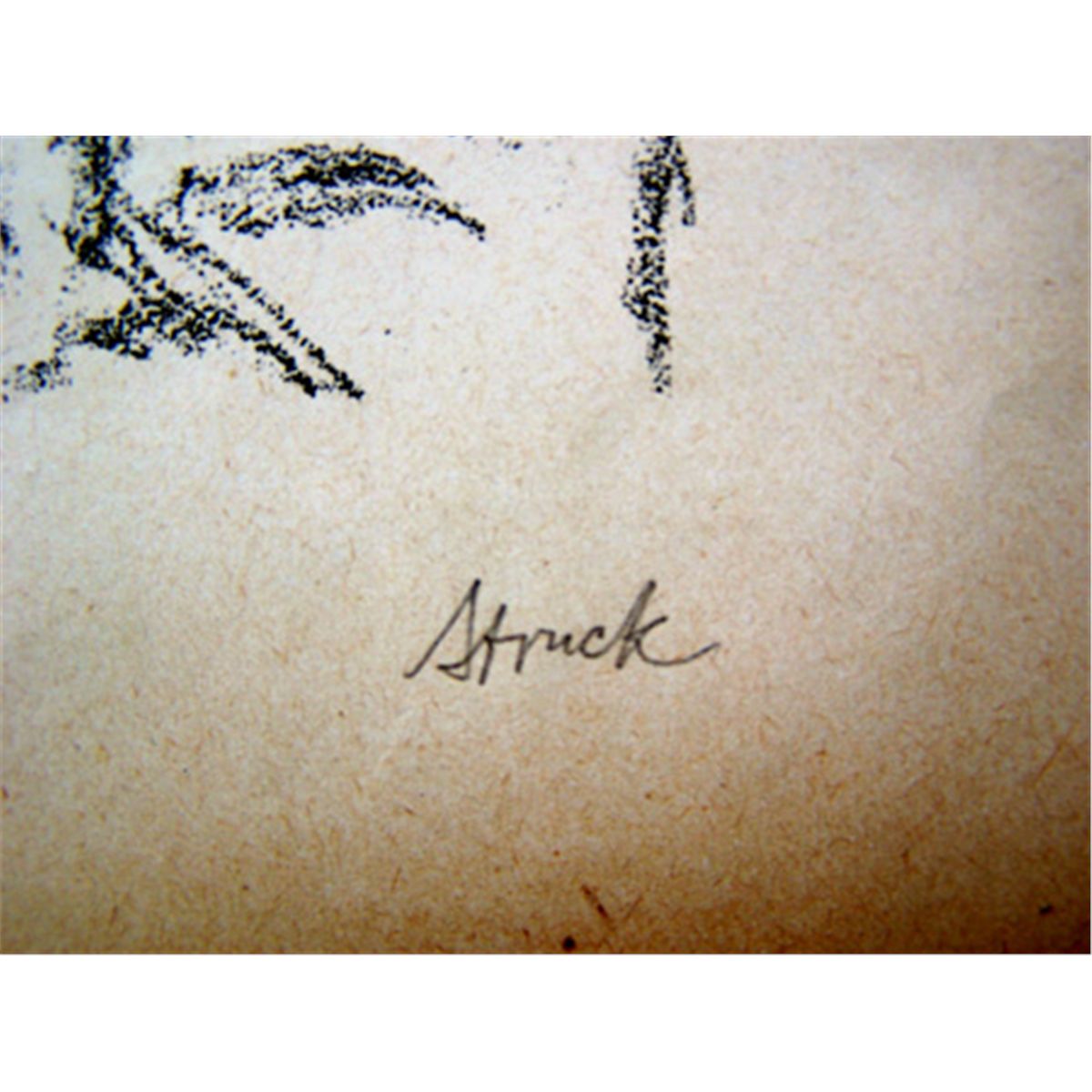 HERMANN STRUCK Hand Signed Litho German Judaica