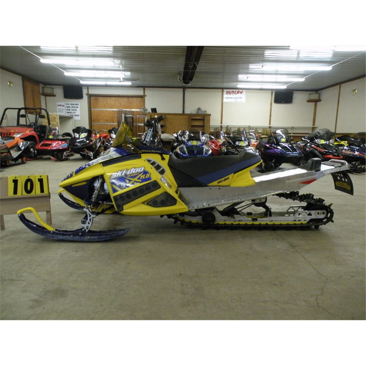 2007 Ski Doo Summit X RS 800 VIN-2BPSCR7A77V000409