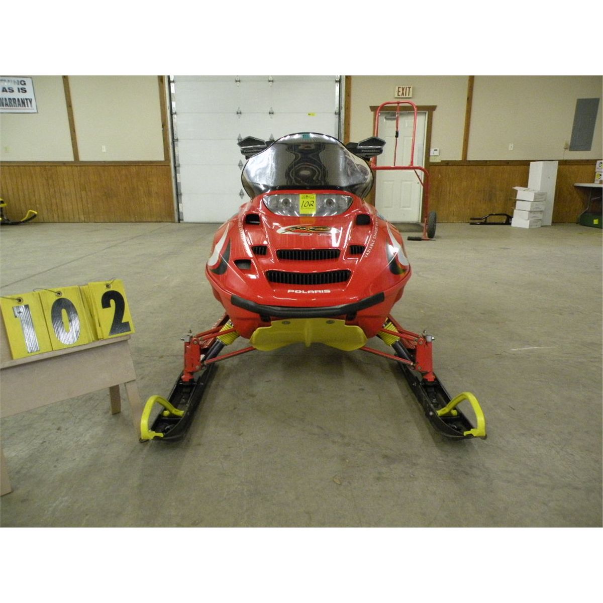 2002 Polaris XC 700 VIN-4XANP7CSX2B222101